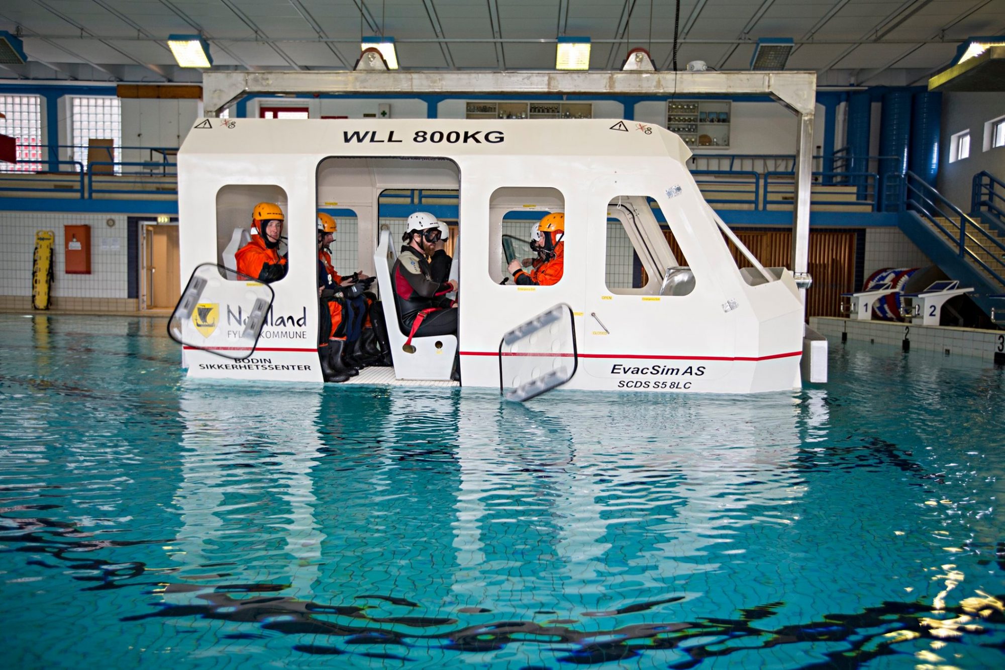 Helicopter underwater escape training – HUET – KIGOK